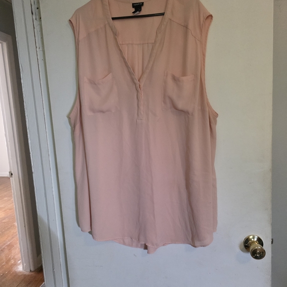 torrid | Tops | Torrid Blush Pink Blouse | Poshmark